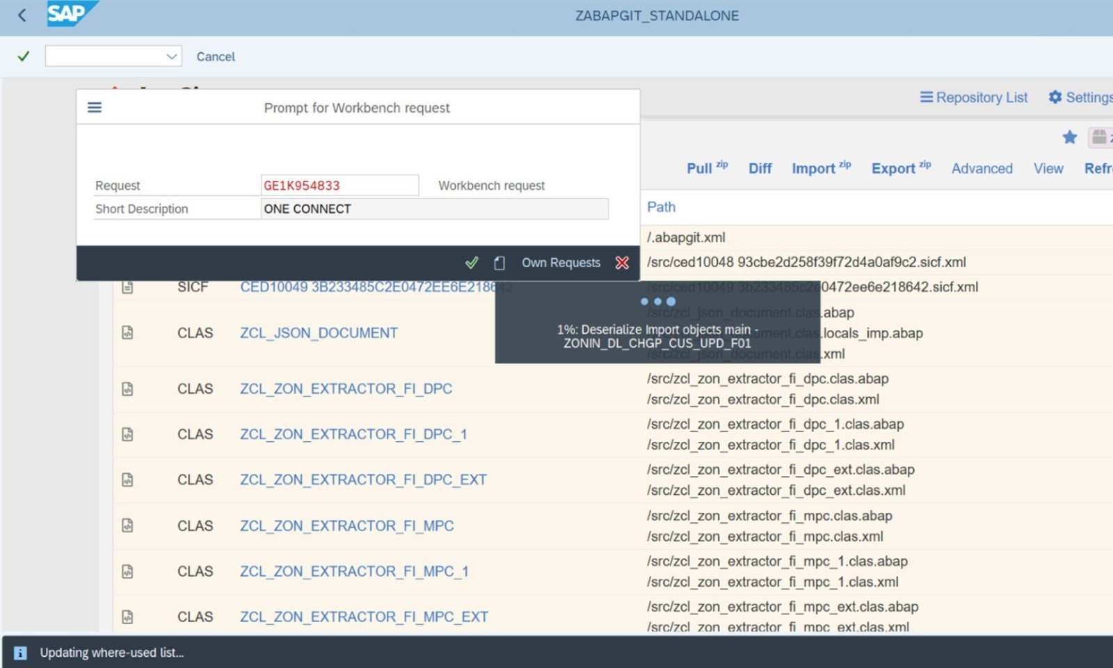 1. One Connect - Installation